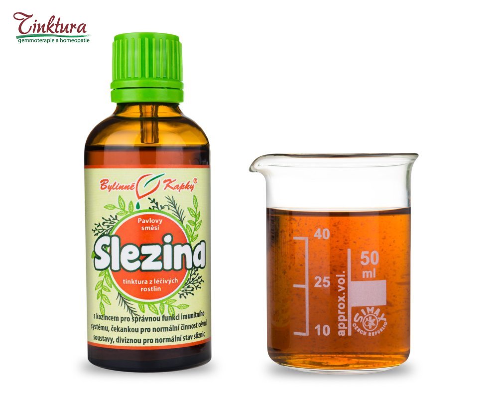 Slezina - bylinné kapky (tinktura) 50 ml - doplněk stravy ...